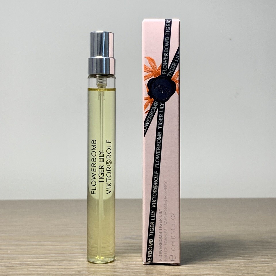 Viktor & Rolf Flowerbomb Tiger Lily EDP Travel Size 10ml/0.34 oz. New ...