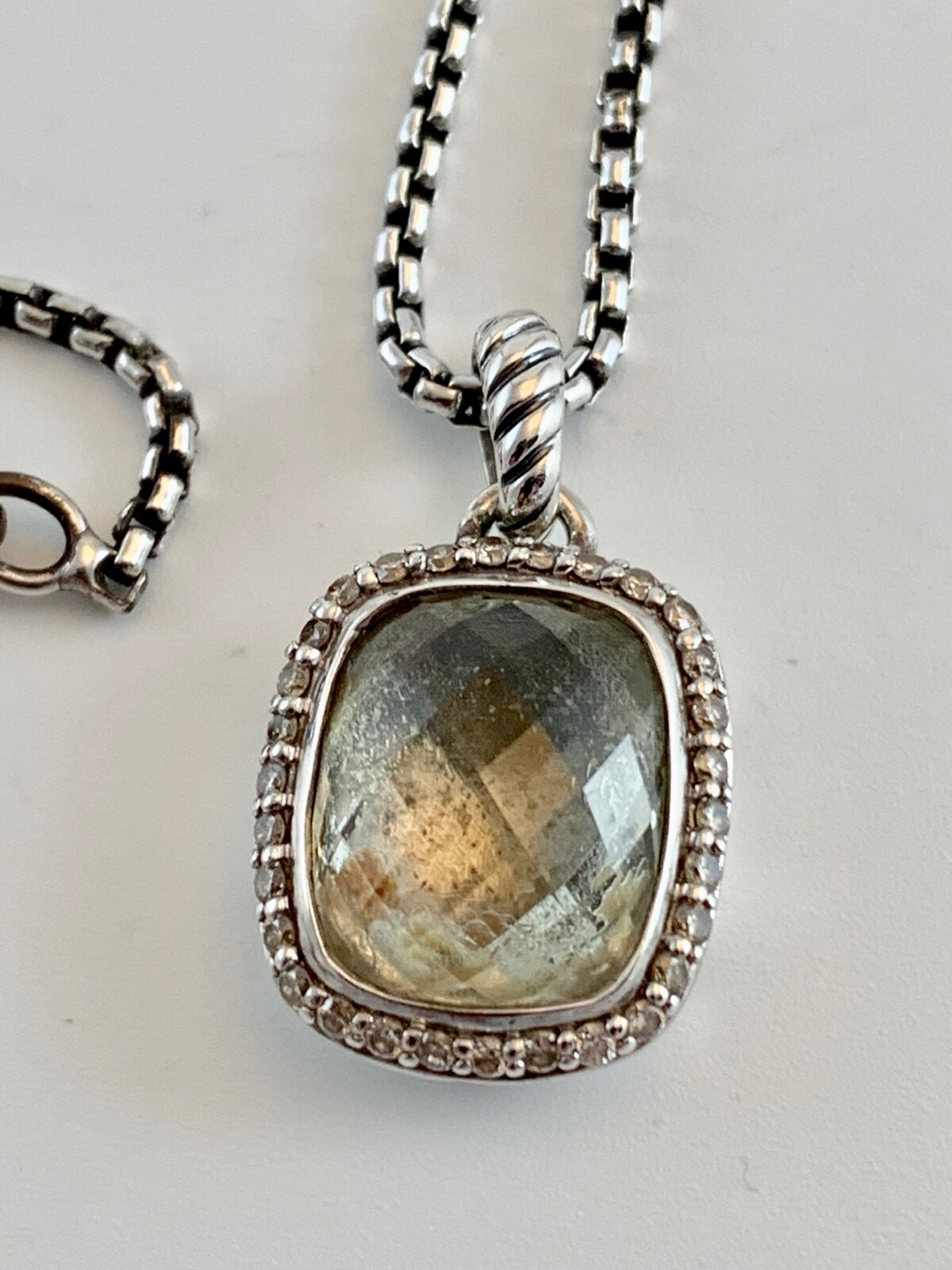 David Yurman Albion Collection Noblesse Prasiolite & … - Gem