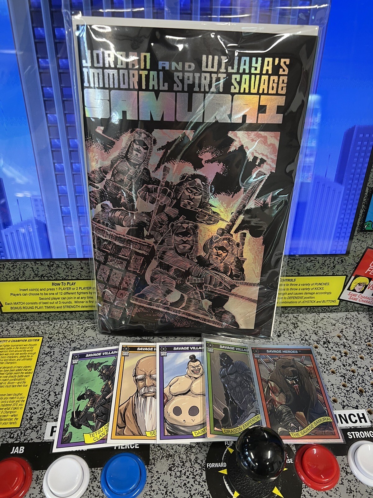 The Sav: Savage Samurai Javan Jordan TMNT Homage Holofoil Limited to 20 ...