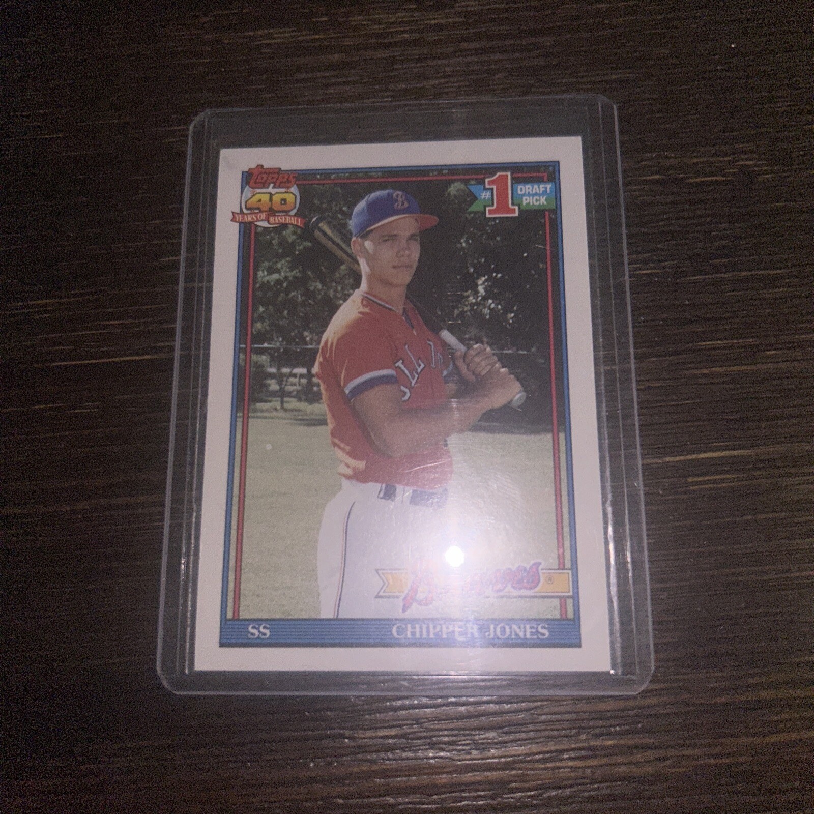 1991 Topps : #333 Chipper Jones RC EX-EXMINT *GMCARDS* | eBay