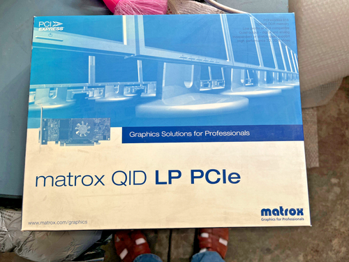 Matrox QID LP PCIe Video Card (Honeywell MZ-QUAD04) | eBay