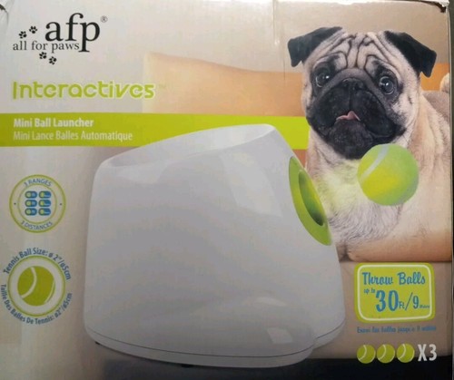 All For Paws Interactives Automatic Mini Ball Launcher Thrower Machine ...