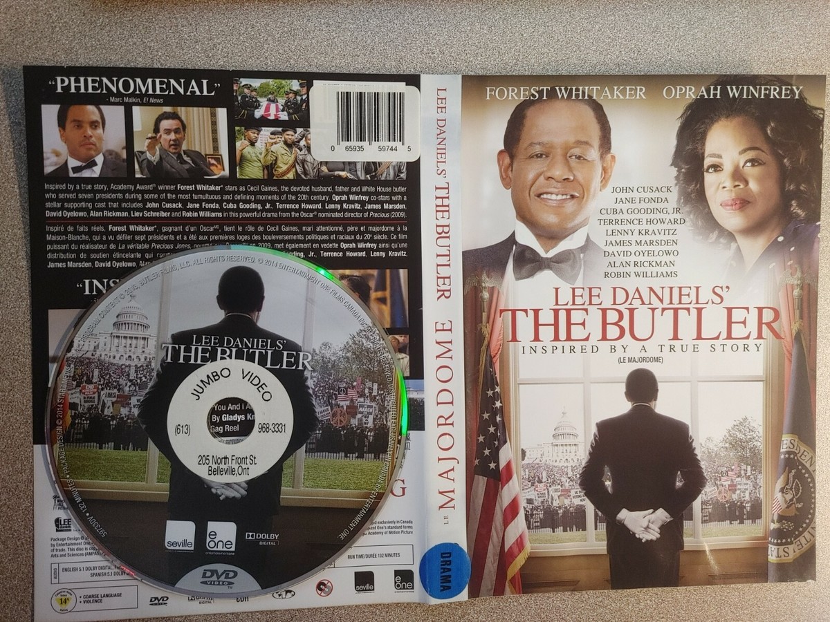 Lee Daniels The Butler Dvd Cover The Butler True Story Vs. Movie