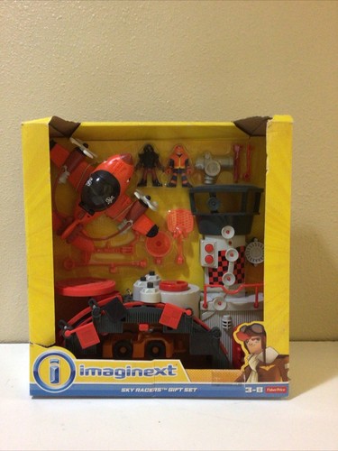 2015 Fisher Price Imaginext Sky Racers Gift Set, Flying Tiger, Airport ...