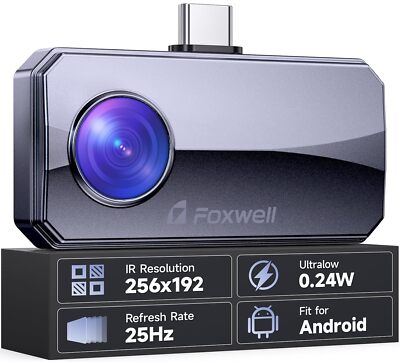 FOXWELL RT100 High Resolution Thermal Imaging Infrared Camera for ...