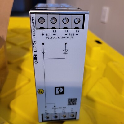 Phoenix Contact 2907719 DIN rail diode module 12-24 V DC/2x20 A or 1x40 ...