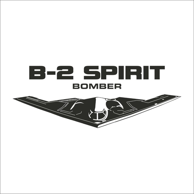 B-2 SPIRIT BOMBER Jet Wall Decal US Military Army Wall Sticker Large | eBay