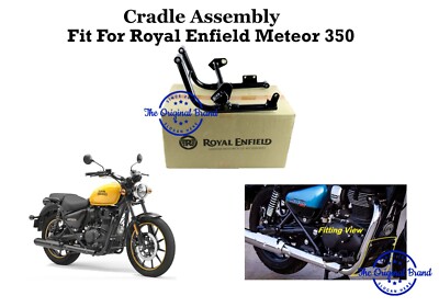 Royal Enfield Front Black Cradle Assembly Fit For Meteor 350 | eBay