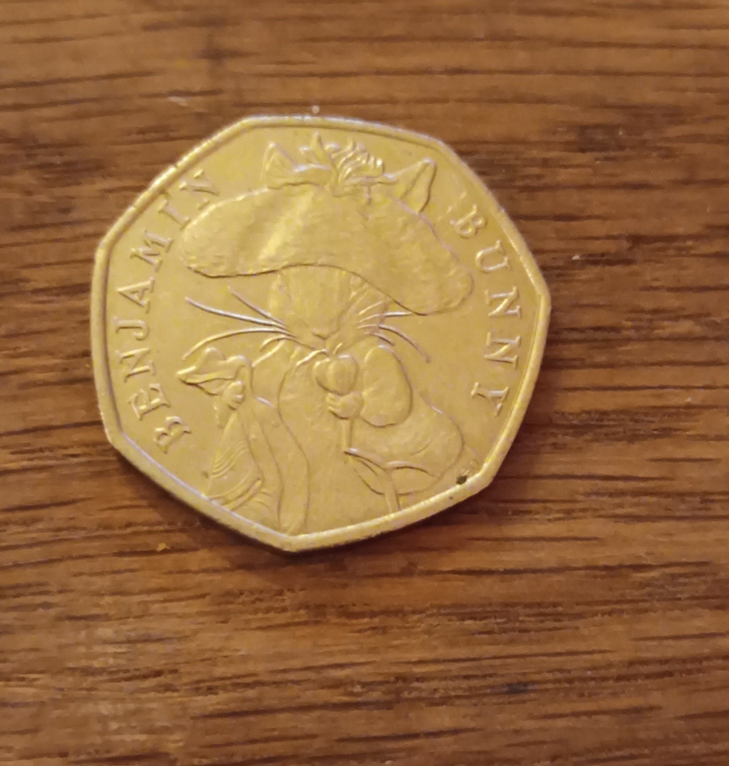 Beatrice Potter Coin. Benjamin Bunny 50 Pence. | eBay UK