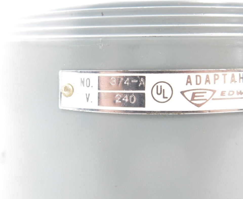 Edwards Adaptahorn Siren 374-A Industrial Commercial Grade Horn Alarm ...