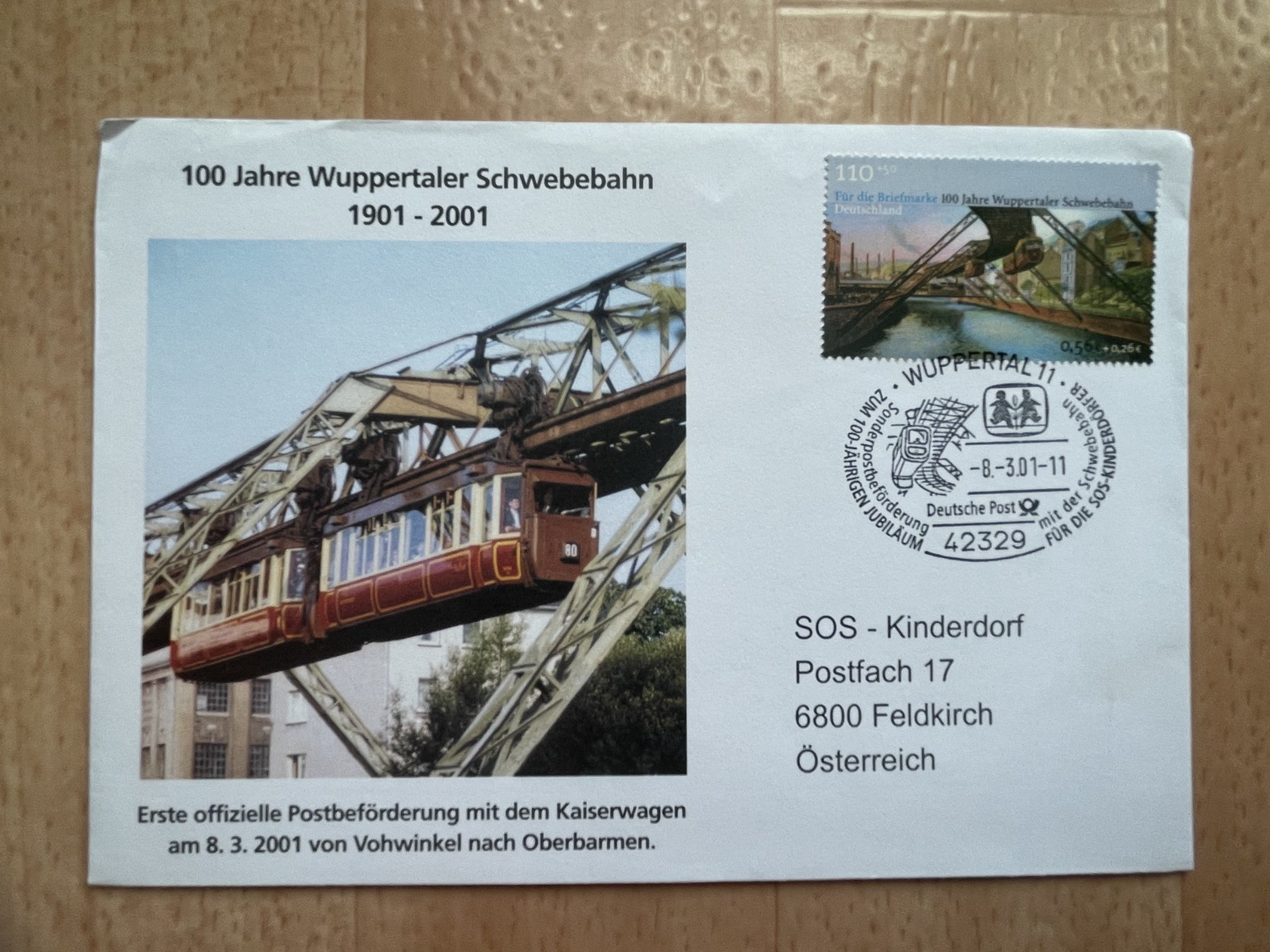 B19 - FDC / Ganzsache Wuppertaler Schwebebahn | eBay.de
