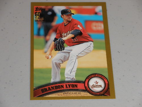 2011 Topps Gold #/2011 Brandon Lyon Houston Astros #539 | eBay
