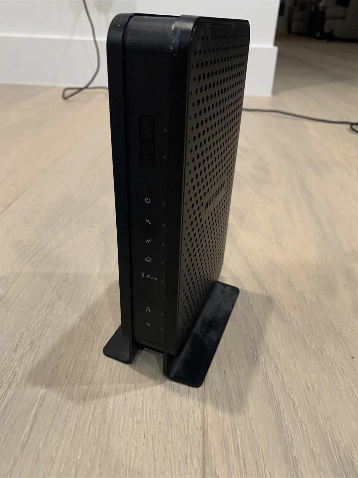 NETGEAR N300 Wifi Router Cable Modem Model C3000 with power adapter | eBay