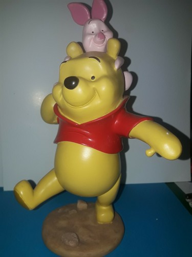 Winnie The Pooh & Piglet Piggyback Statue Disney Extremely Rare | eBay