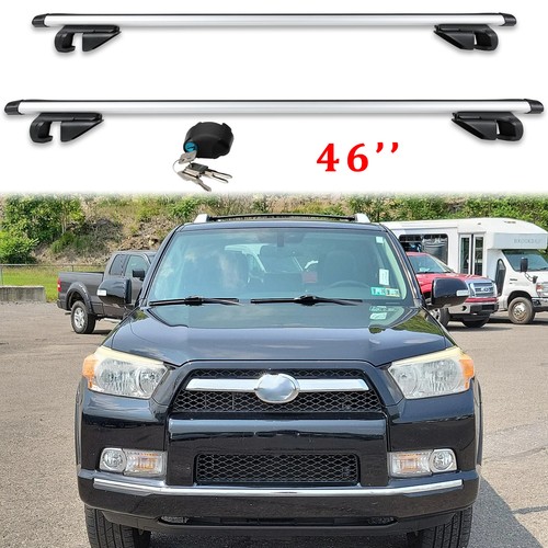 46" Top Roof Rack Cross Bars Luggage Cargo Carrier Lock For Toyota ...