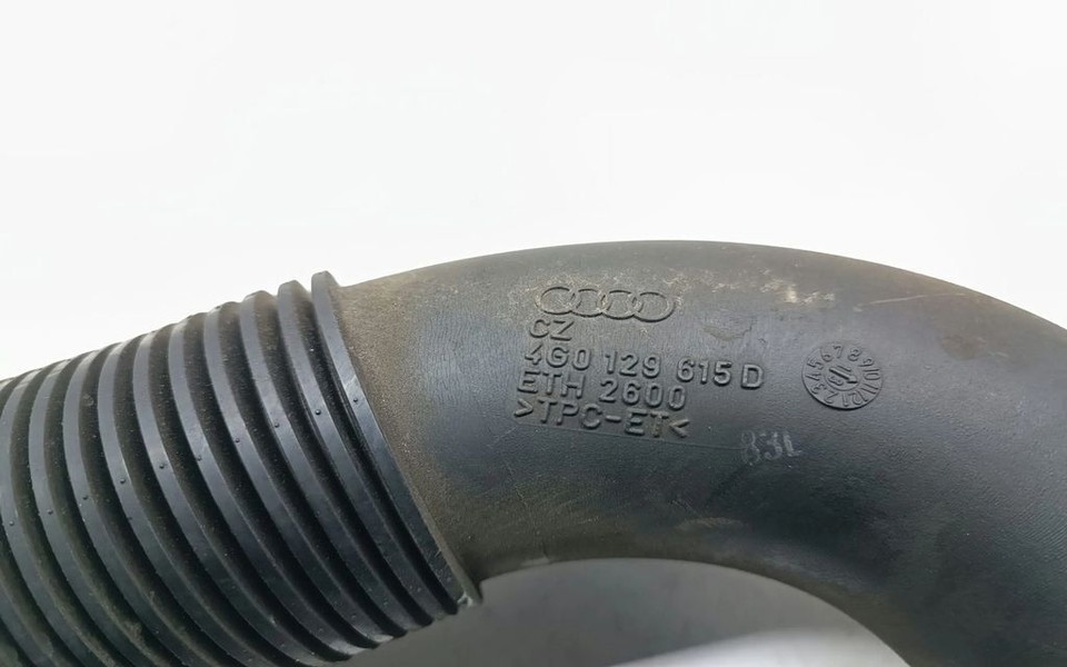 Audi A6 S6 C7 4G 2011 Diesel air intake hose pipe 4G0129615D LGV70418 ...