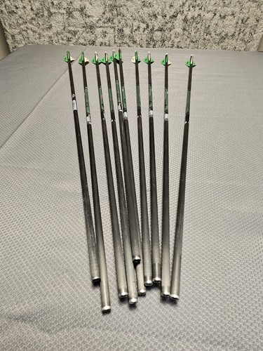 9 Gold tip Xt Hunter Arrow Shafts, Plus One Carbon Wolverine Arrow ...