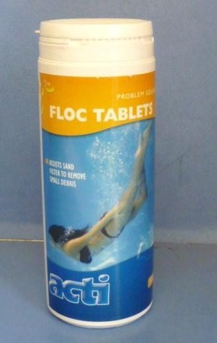 SWIMMING POOL CHEMICALS - ACTI FLOC TABLETS | eBay