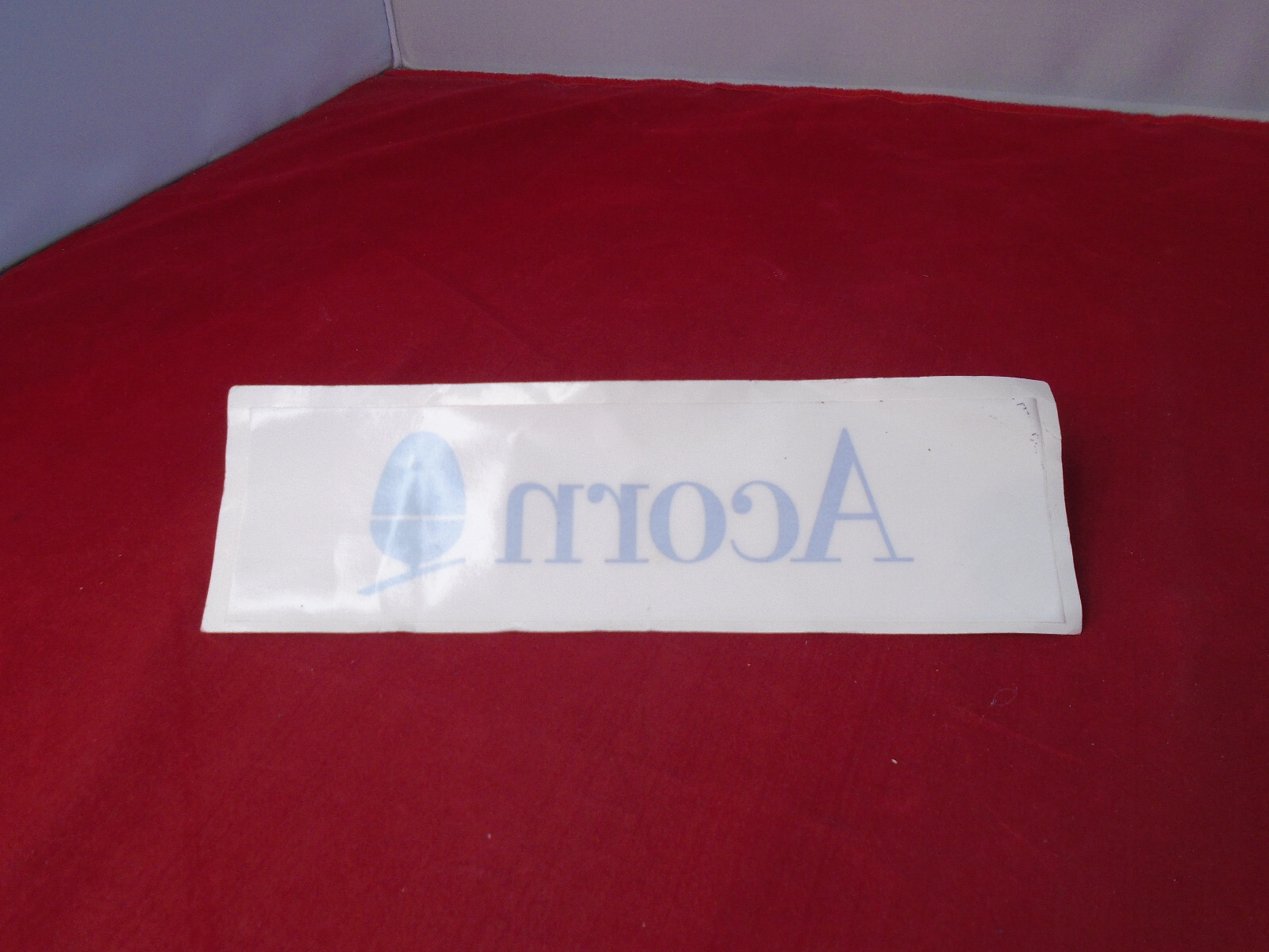 Unused Original 'ACORN' window sticker | eBay
