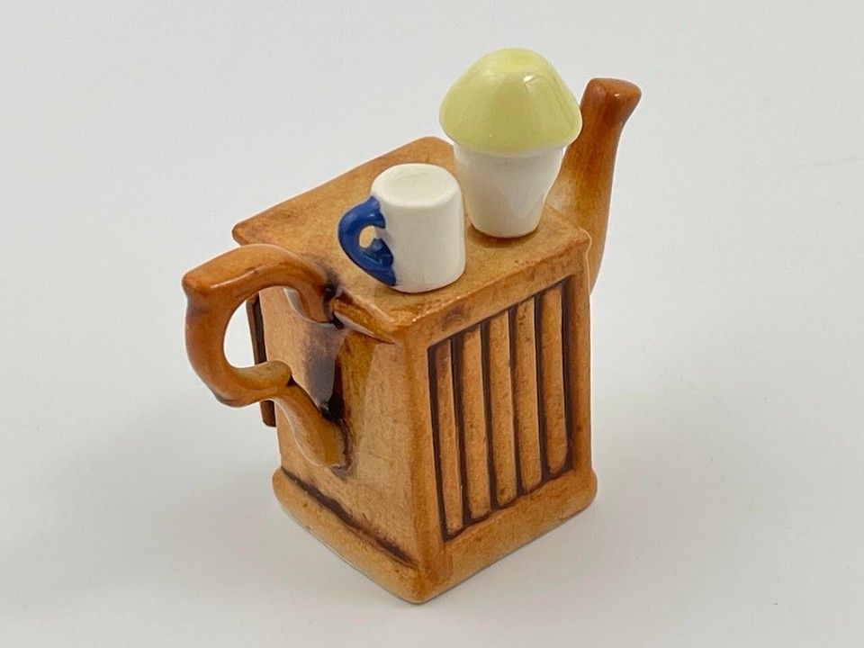 Paul Cardew Miniature Teapot England Tea Time Victorian Doll House ...