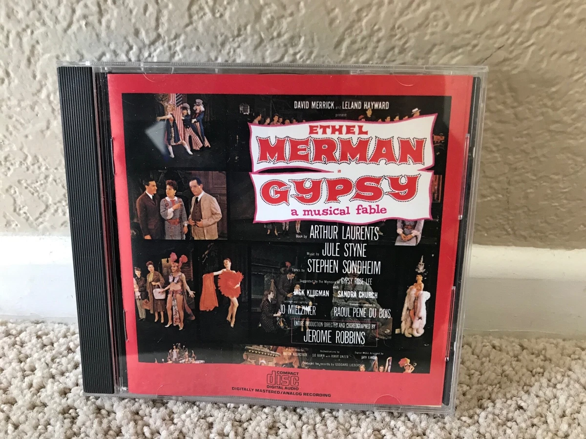 Ethel Merman Gypsy Album Cover