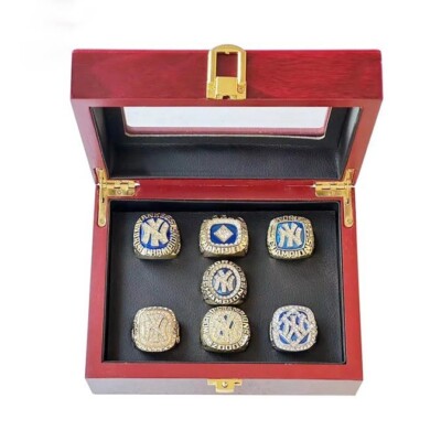New York Yankees World Series Replica Rings Set Size 11 - 7 ...
