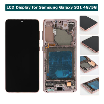 OLED Display LCD Touch Screen Assembly For Samsung Galaxy S21 4G 5G ...