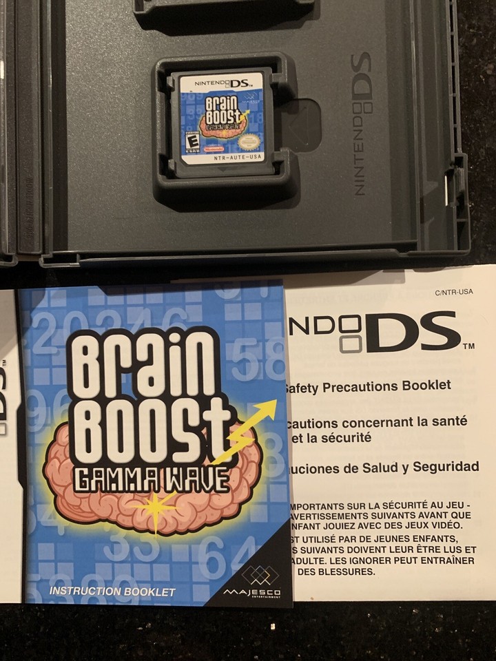 Brain Boost Gamma Wave Nintendo DS Complete 96427014843| eBay