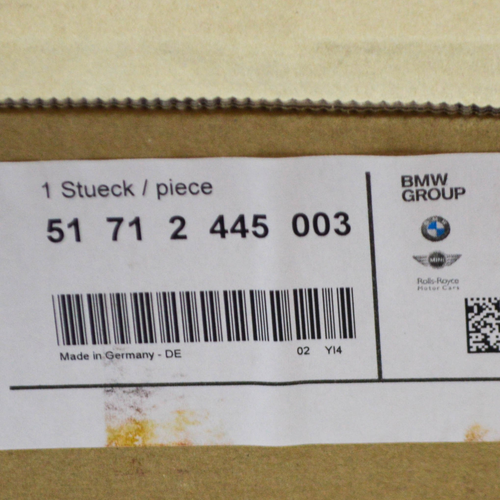 NEW BMW 6 GT G32 M FRONT LEFT BUMPER GRILLE 51712445003 2445003 ...