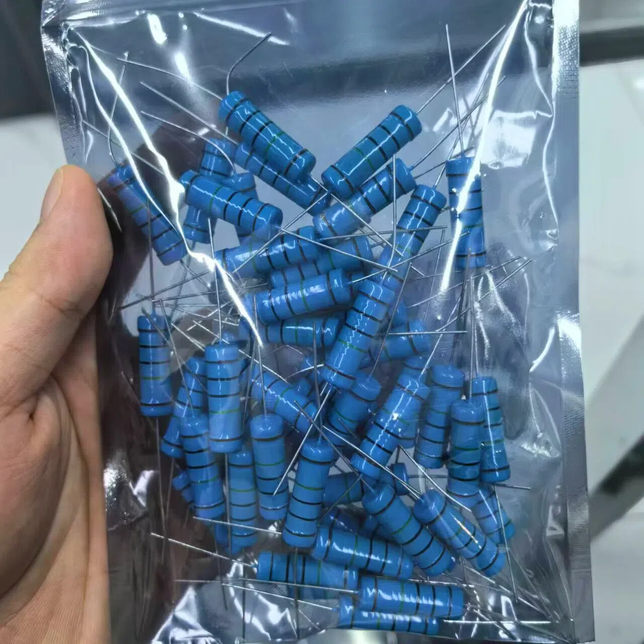 ±1% 5W 50Pcs 1Ω-10M Ohm Option 134 Values (5 Watt) Metal Film Resistors ...