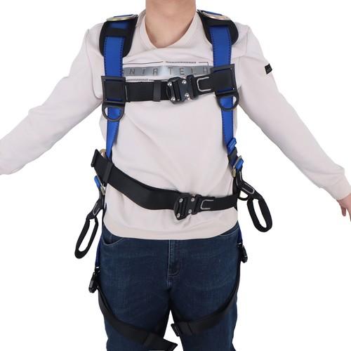 Safety Harness Fall Protection Quick Buckles Construction Full Body ...