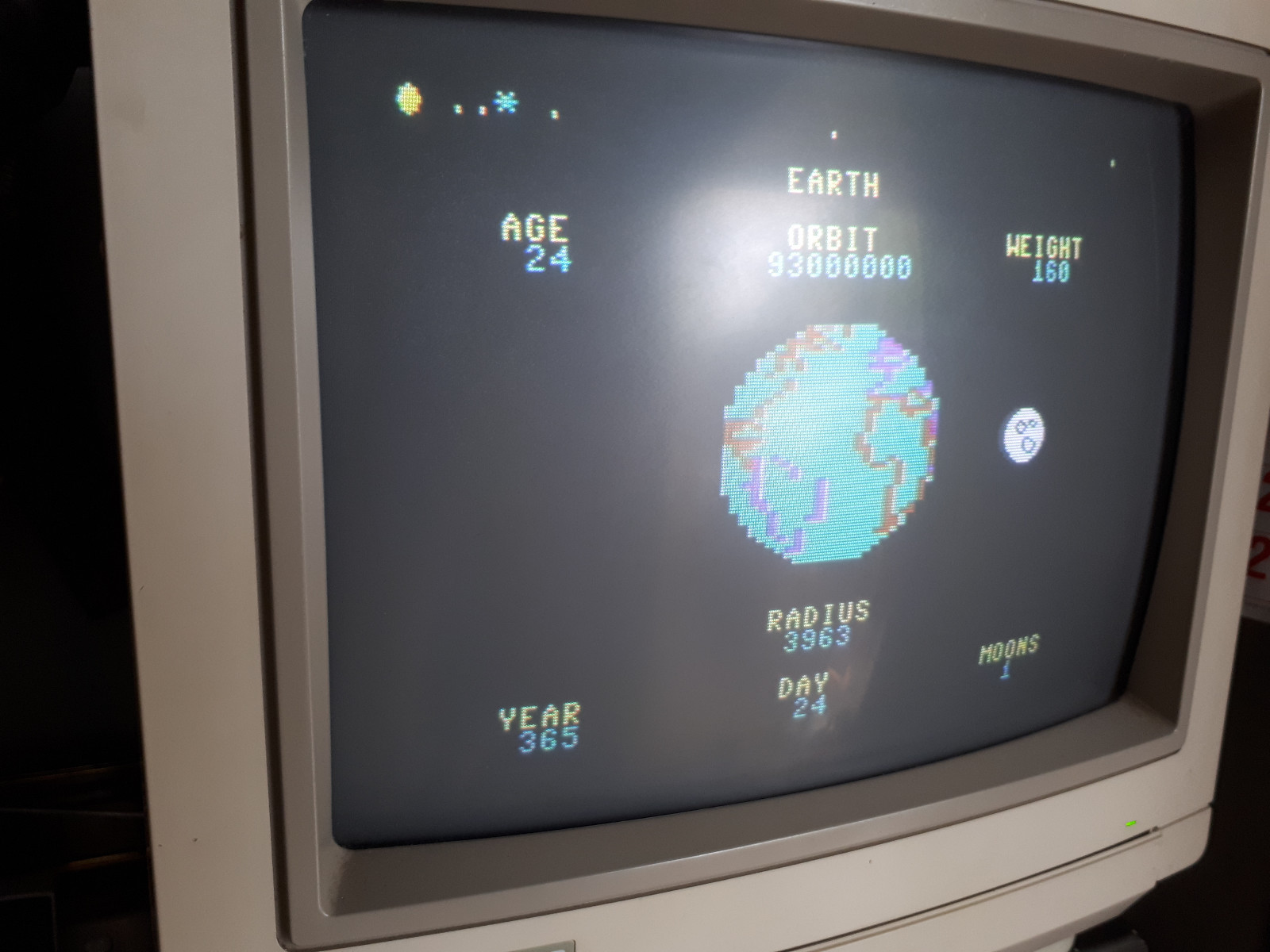 COMMODORE 64 C64 VISIBLE SOLAR SYSTEM CARTRIDGE & MANUAL | eBay UK