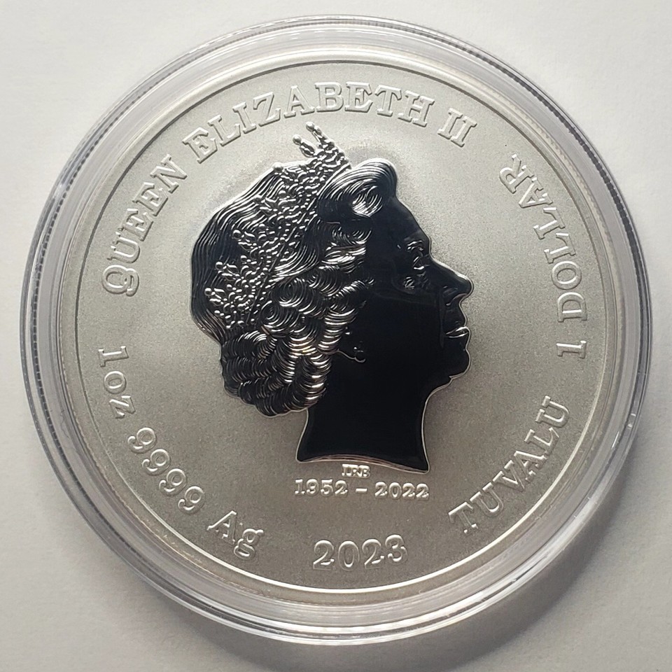 1 Oz .999 Fine Silver ARTEMIS Coin Greek "gods of Olympus" Tuvalu legal ...