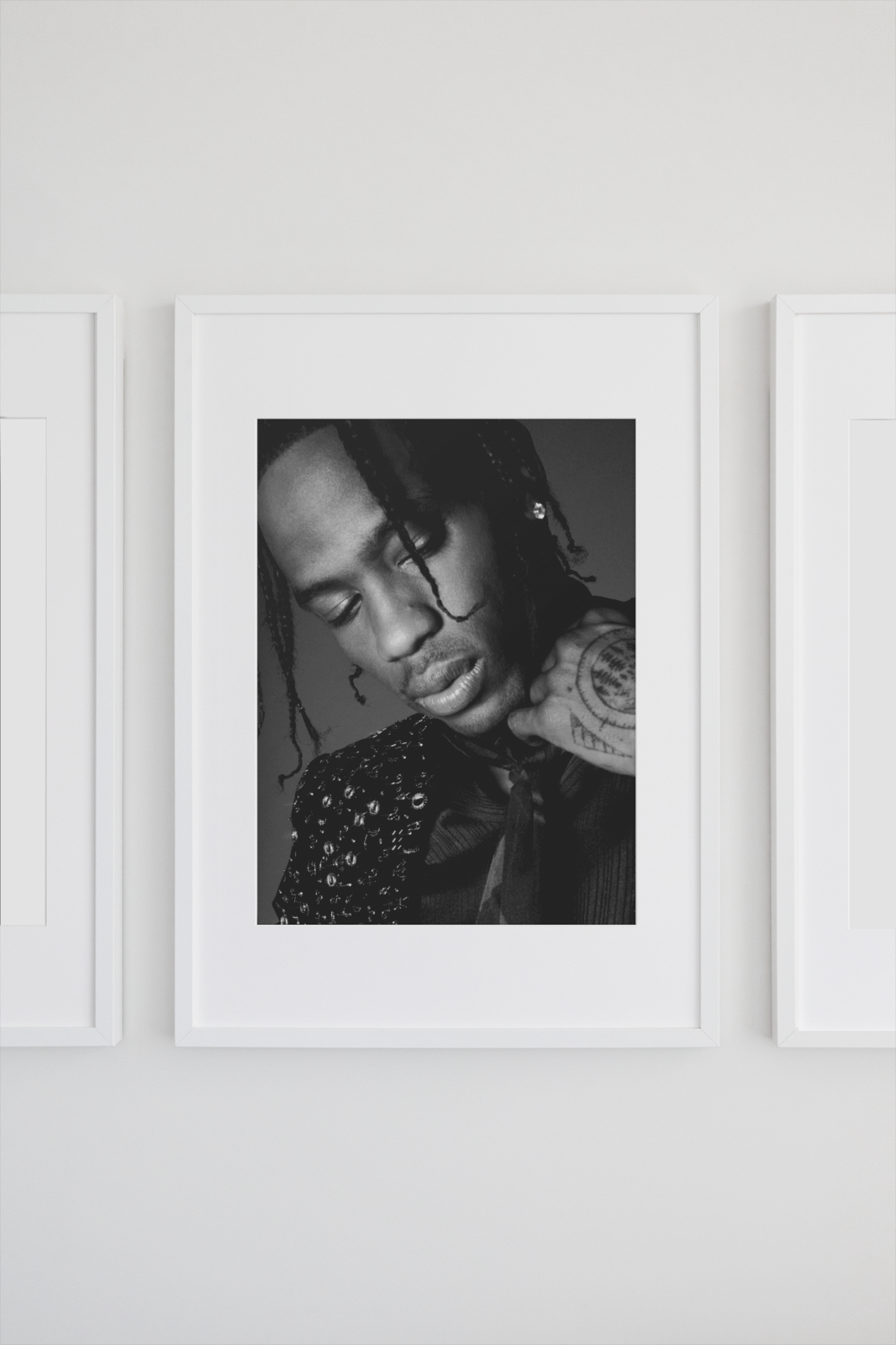 NEW Travis Scott Print Poster Canvas Free Shipping Photoshoot Magazine ...