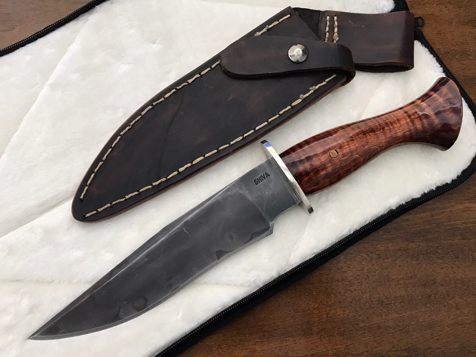 Very Rare Master Shiva Ki Custom Forged Spirit Bowie Fixed Blade Knife ...