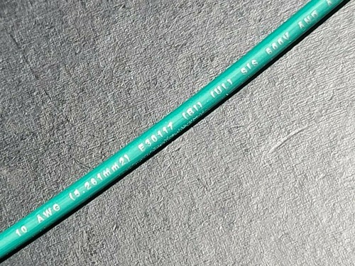 Copperfield #10awg 105Str SIS UL-3173 XLPE Tinned Copper Hook-Up Wire ...