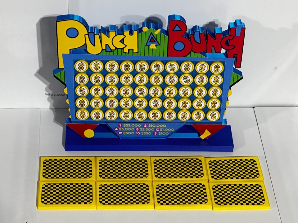The Price is Right Punch A Bunch Game | eBay