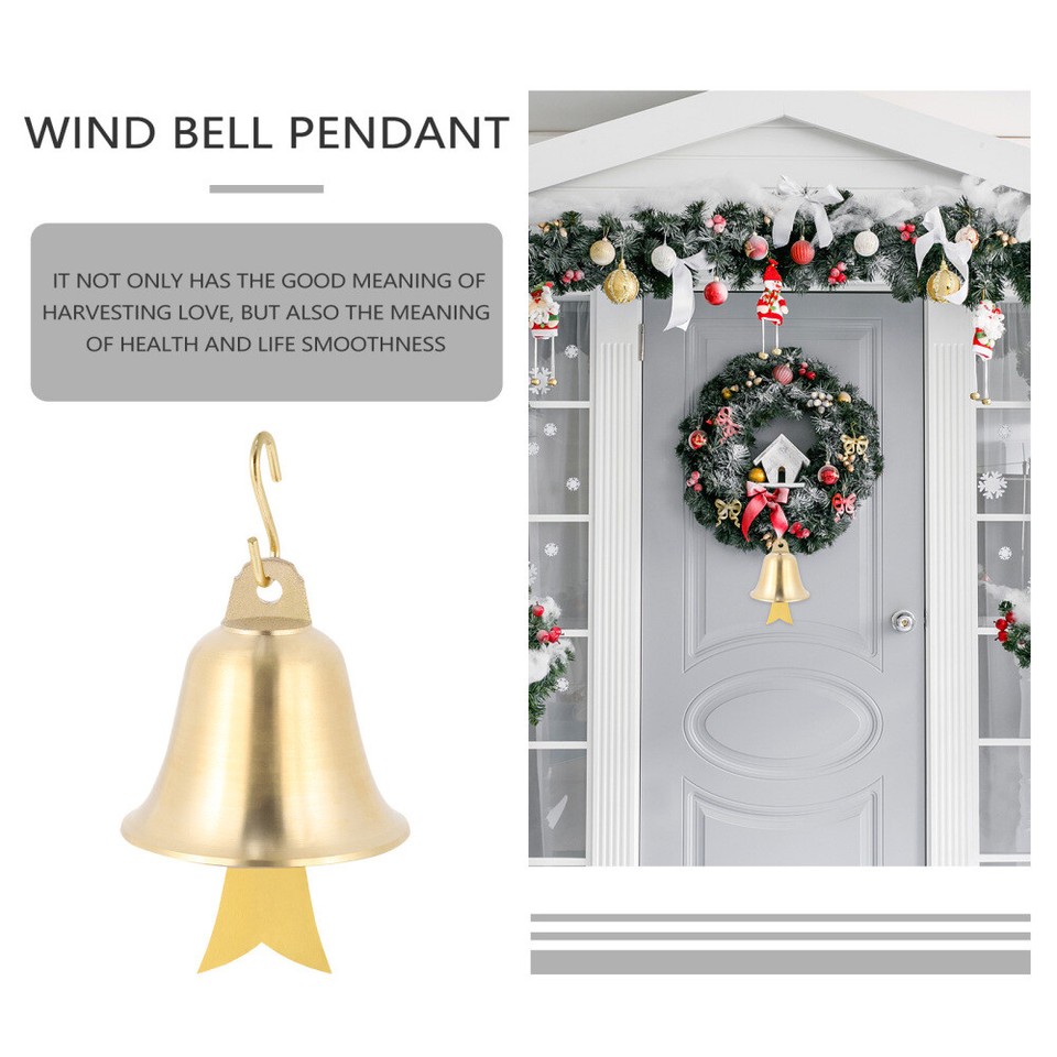 2 Sets Chime Hand Call Bell Christmas Bells Vintage Wind Chimes | eBay