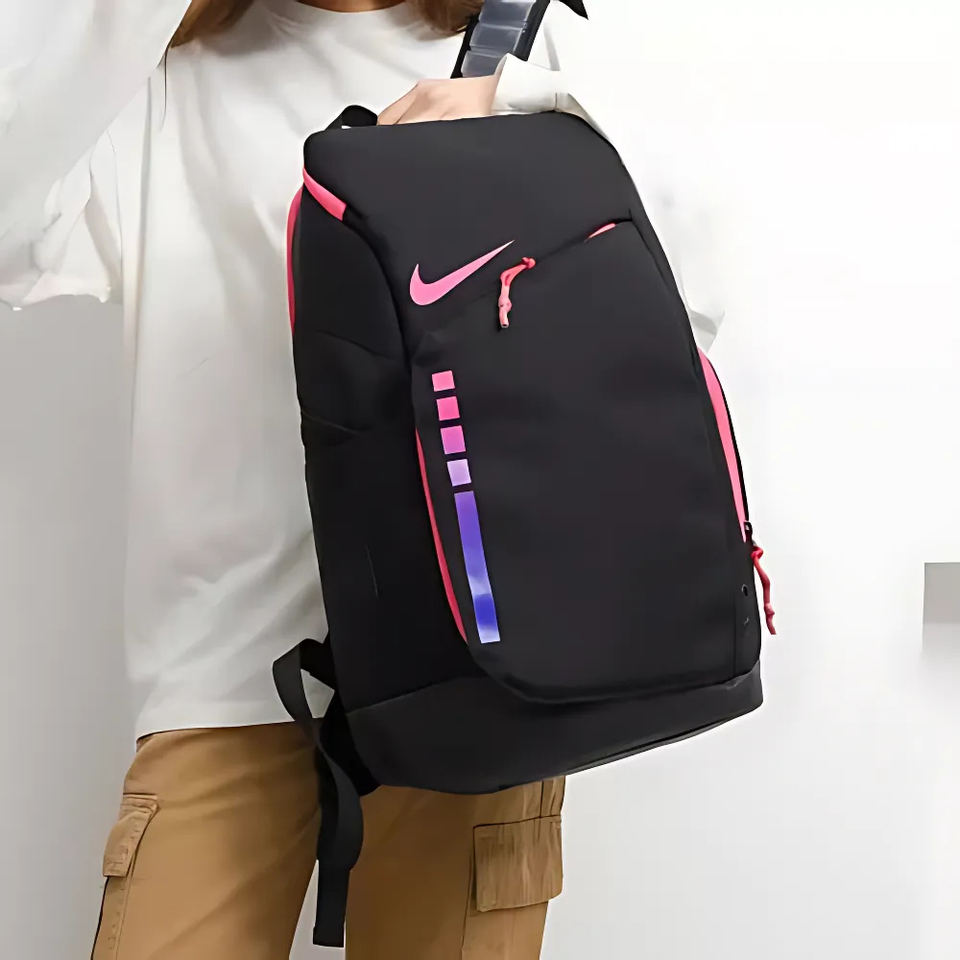 Nike Elite Pro Kay Yow Basketball Backpack Black Pink 2023 Hoops ...