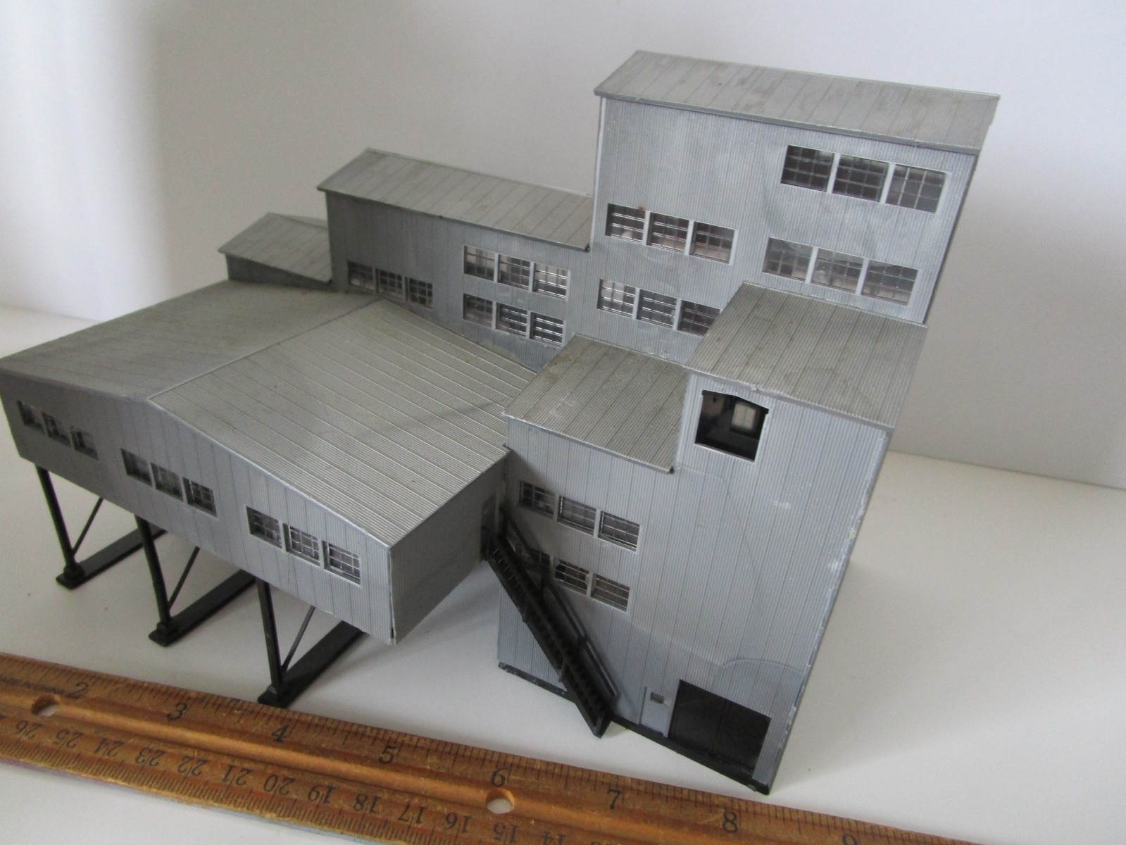 Vintage Built N Scale Industrial Coaling Station Building For Train ...