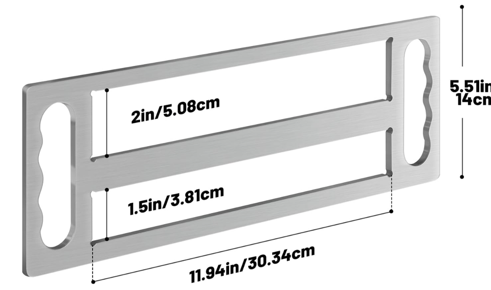 Framing Tenon Gauge Checker, Woodworking Tools & Jig for Mortise and ...