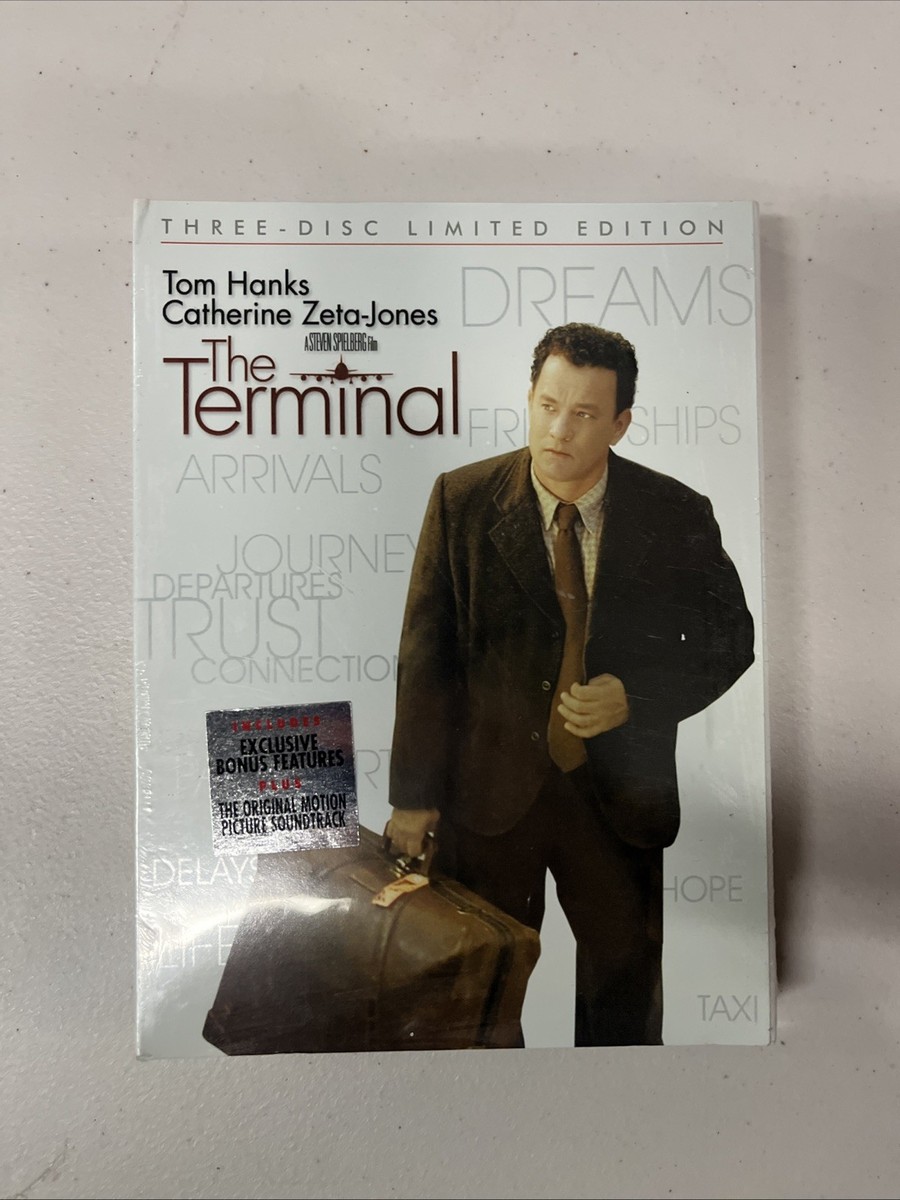 Tom Hanks 2004 The Terminal (DVD FS NEW 2004) RomCom Drama Tom Hanks