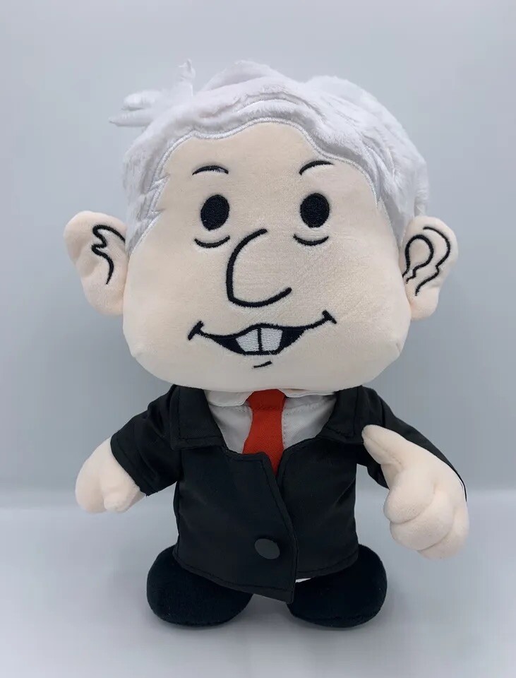 Amlito Soft Plush Toy Andres Manuel Lopez Obrador Mexican President 10 ...