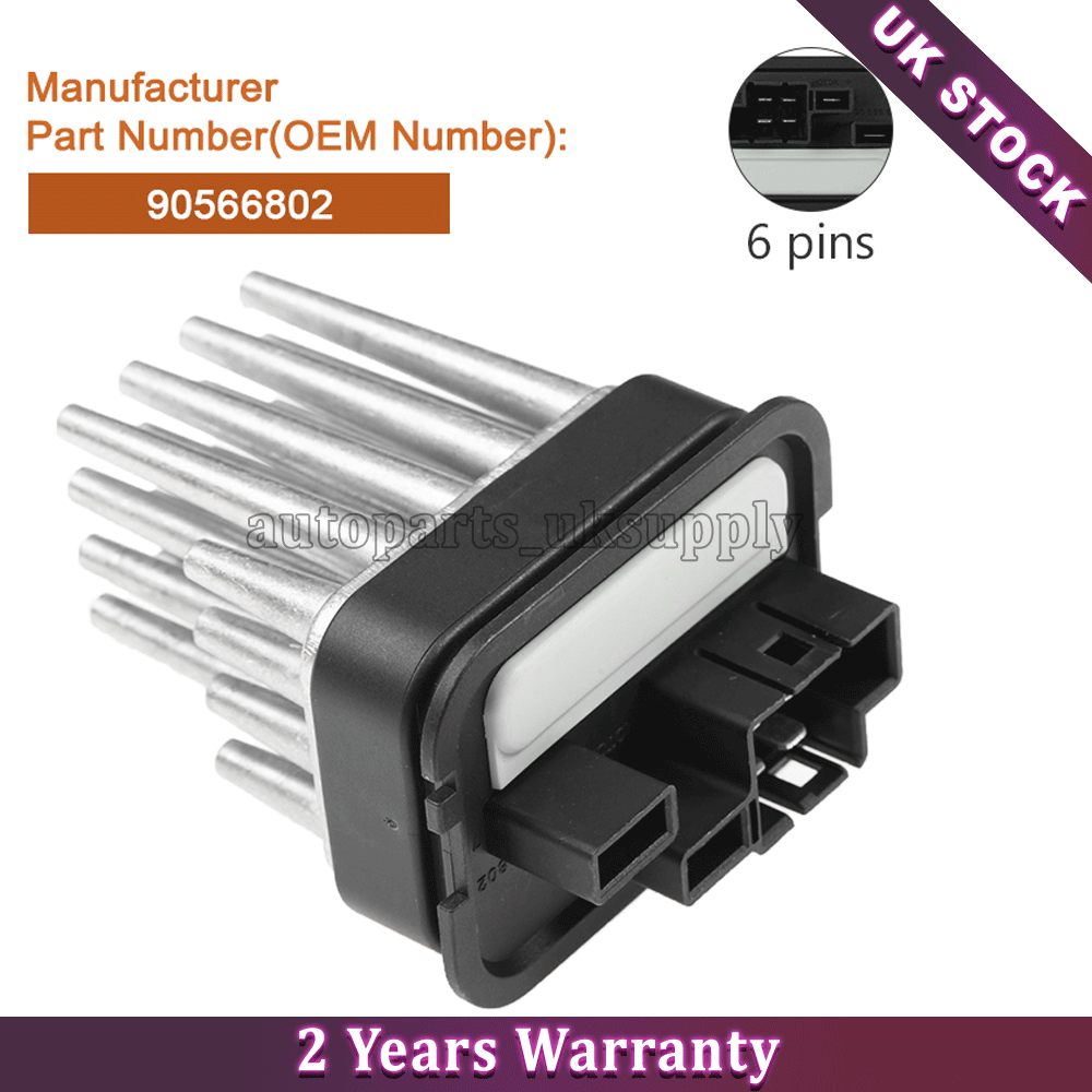 For Vauxhall Astra H Mk5 Heater Resistor Blower Motor Fan Control 04-14 ...