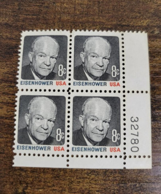 USPS Eisenhower 8 Cent Stamps | eBay