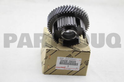 3342826020 Genuine Toyota GEAR, COUNTERSHAFT 5TH 33428-26020 | eBay