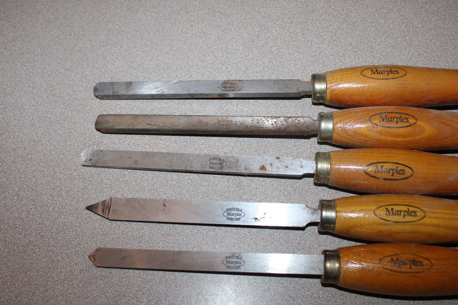 5 MARPLES MORTISING CHISELS WOODWORKING CARVING TOOLS | eBay