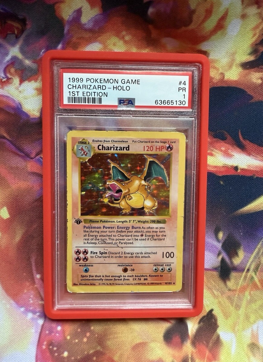 Original Charizard Card 1st Edition Charizard,Blastoise,Venusaur Gold