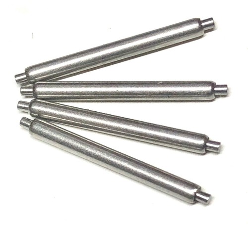 4 x Watch Strap 1.5mm Single Shoulder Stainless Steel Spring Bar Watch ...