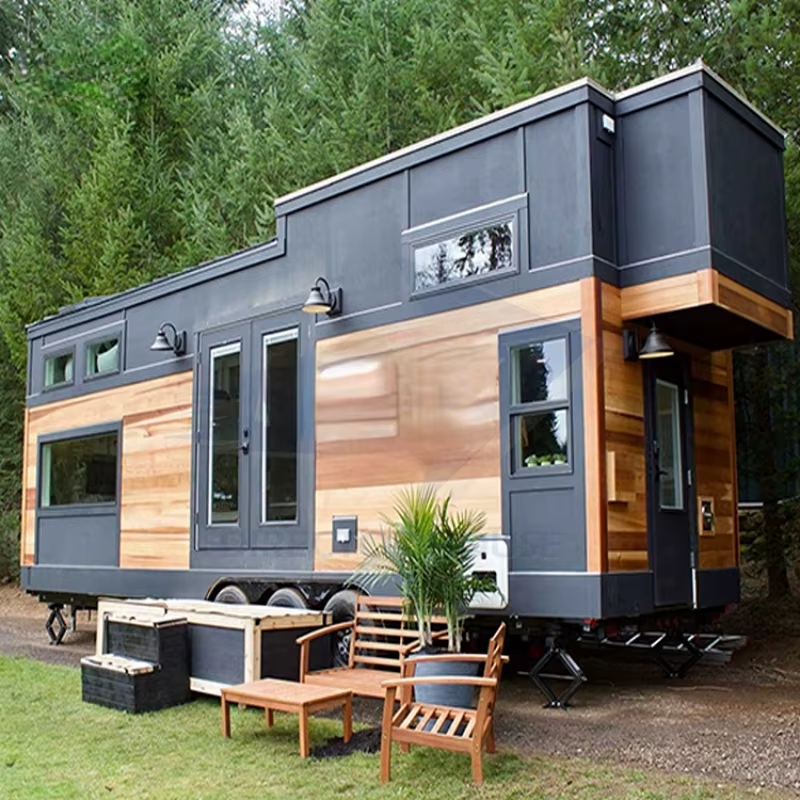 Portable Tiny House on Wheels 2 Bedroom with Bathroom Tub and Shower | eBay